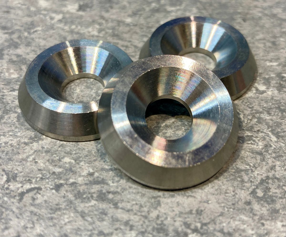 TI M8 GRD5 Countersink washer